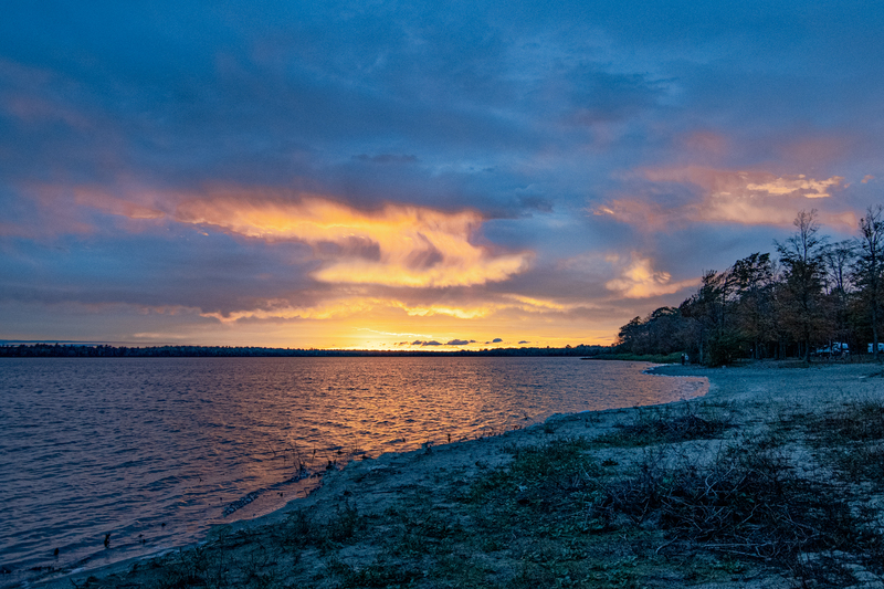 Sunset at Muskallonge Lake(1) :: Maine to Michigan - 2021 :: Far Out Photos