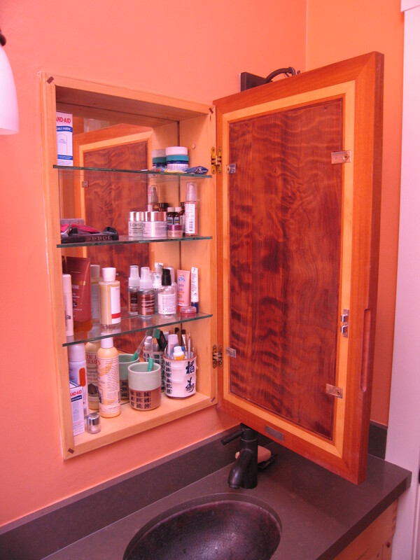 Med Cabinet inside(1) :: Cedar - cherry vanity :: Japanese Joinery ...