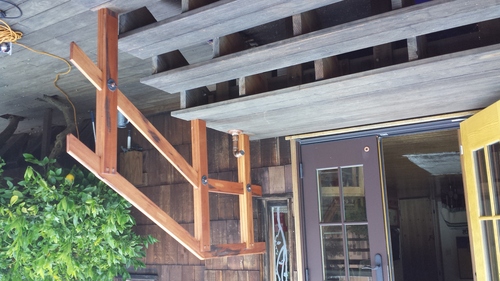 Deck stairs and railing :: Japanese Joinery - Family Photos & Laser ...