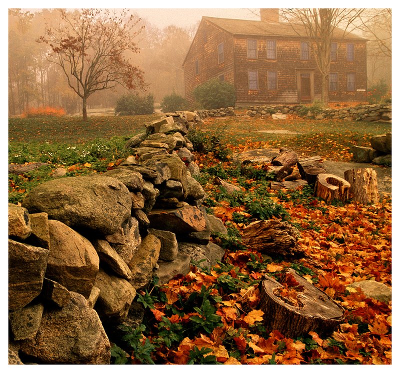 fog-Denison Homestead :: Historic Homes-Still Life :: Scenic and Nature ...