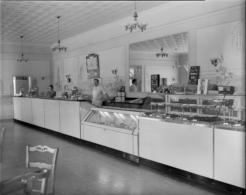 A298-3 Gifford Ice Cream Co Interior :: Bethesda Chevy Chase :: Hugo ...