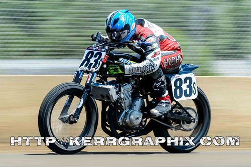 83S Mike POE 2016 :: Flattrack Motorcycle Racing Photography by KerrGraphix