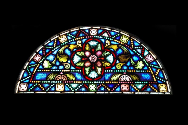 BI 21 half round window 4x6 72_DSC_7643 070806 :: Stained glass ...