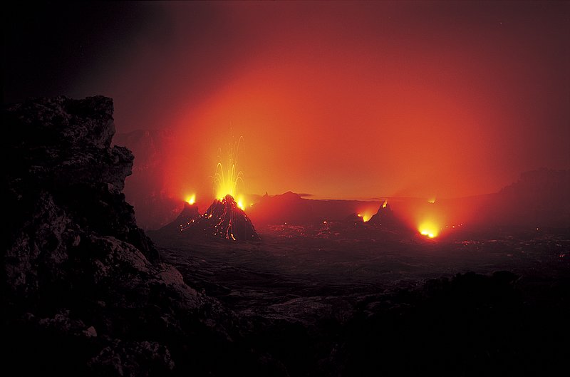 GBL-VLS-11 :: Summit Vents :: G. Brad Lewis - Volcano Photography