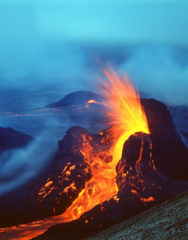 GBL-VLS-29 :: Summit Vents :: G. Brad Lewis - Volcano Photography