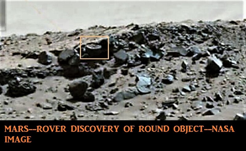 MARS--CIRCULAR OBJECT ON THE SURFACE--NASA IMAGE(1) :: MARS :: WWW ...