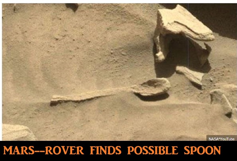 MARS--SPOON DISCOVERED ON THE MARTIAN SURFACE--TOM FOX SOURCE(1 ...